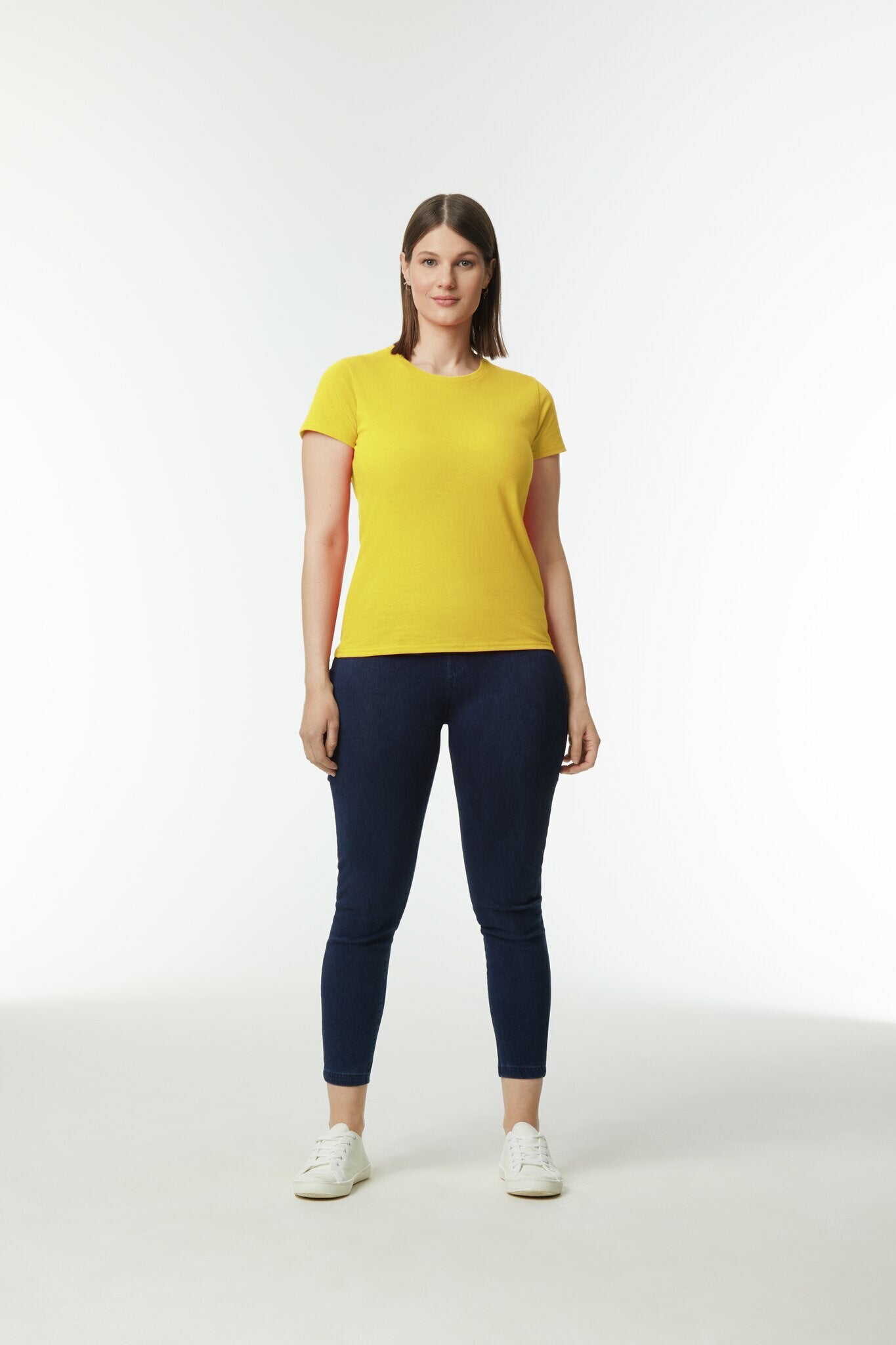 Daisy T-Shirt for Women | Soft Cotton Crewneck Tee | Gildan